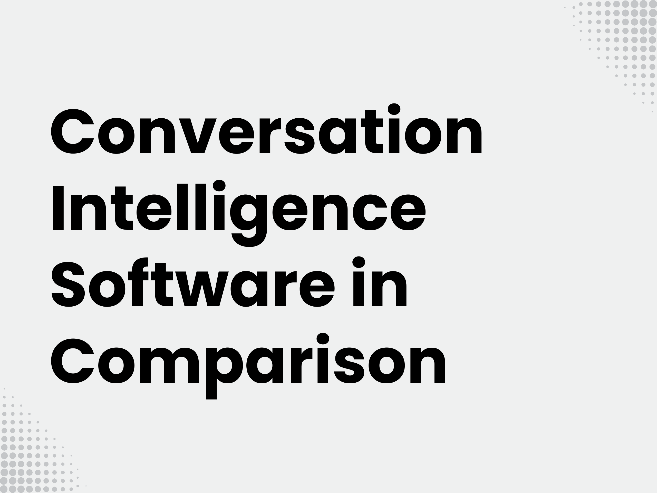 Best Conversation Intelligence Software for Europe (2025) - Bliro - Bliro